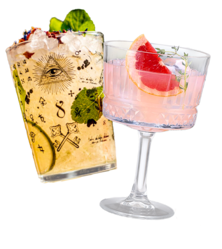 Nos collections : plus de 124 cocktails - spiritueux et accessoires